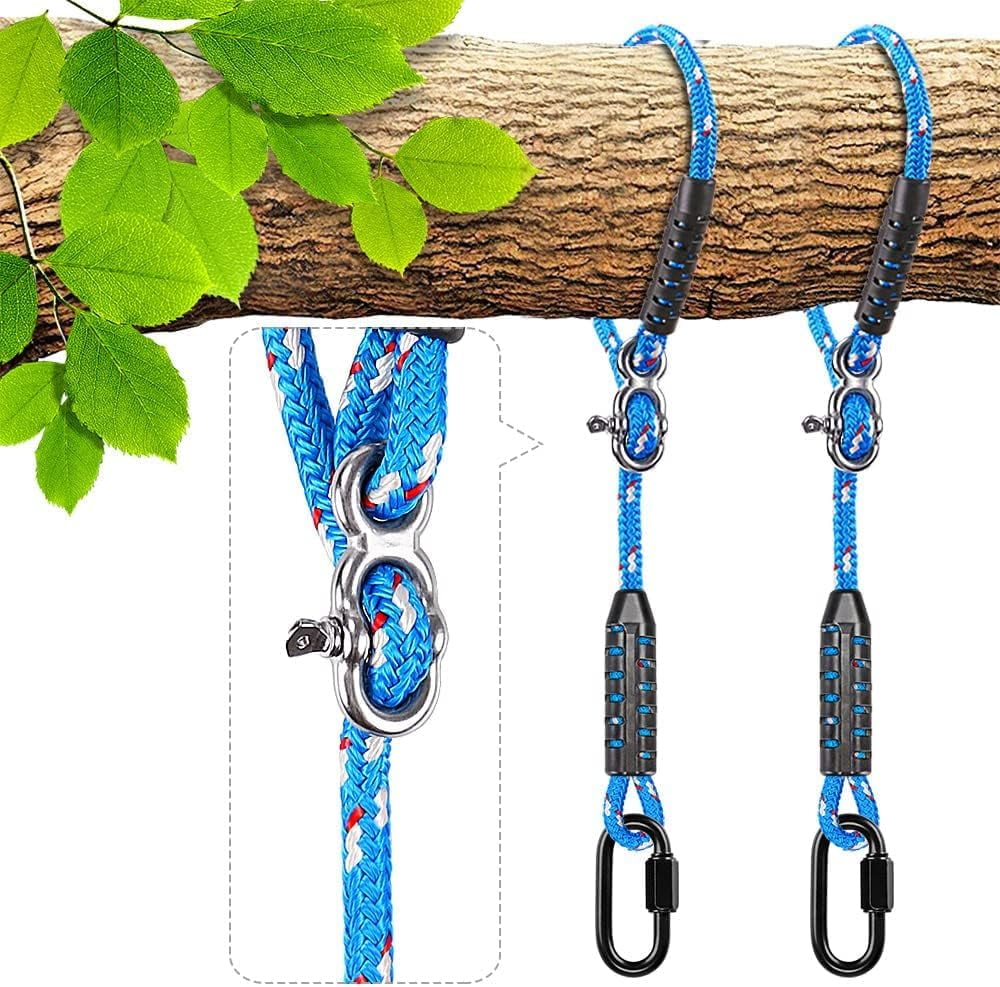 sasyxdc Tree Swing Ropes Hammock Tree Swings Hanging Straps Adjustable ...
