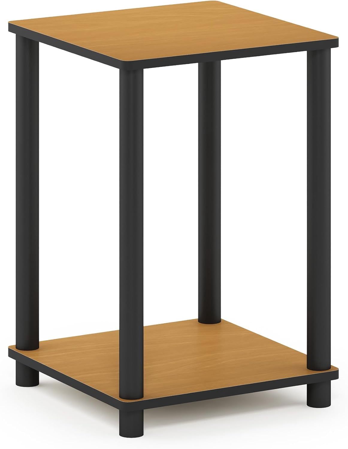 sasyxdc Turn-N-Tube End Table 1-Pack Light Cherry/Black - Walmart.com