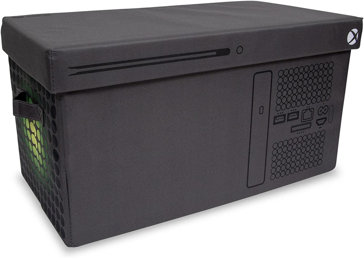 sasyxdc Xbox Series X Logo Collapsible Storage Bin Chest with Lid ...