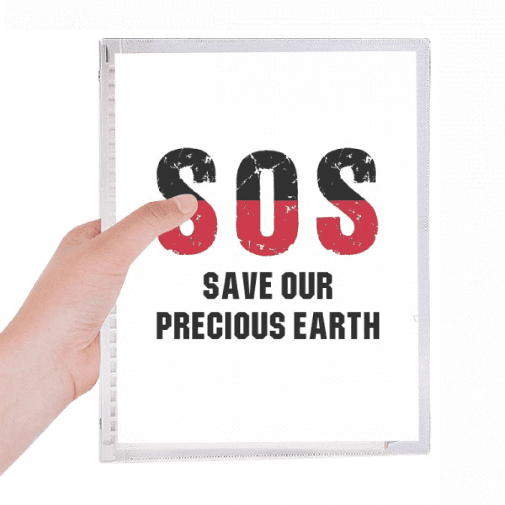 save our precious earth notebook loose diary refillable journal statiry ...