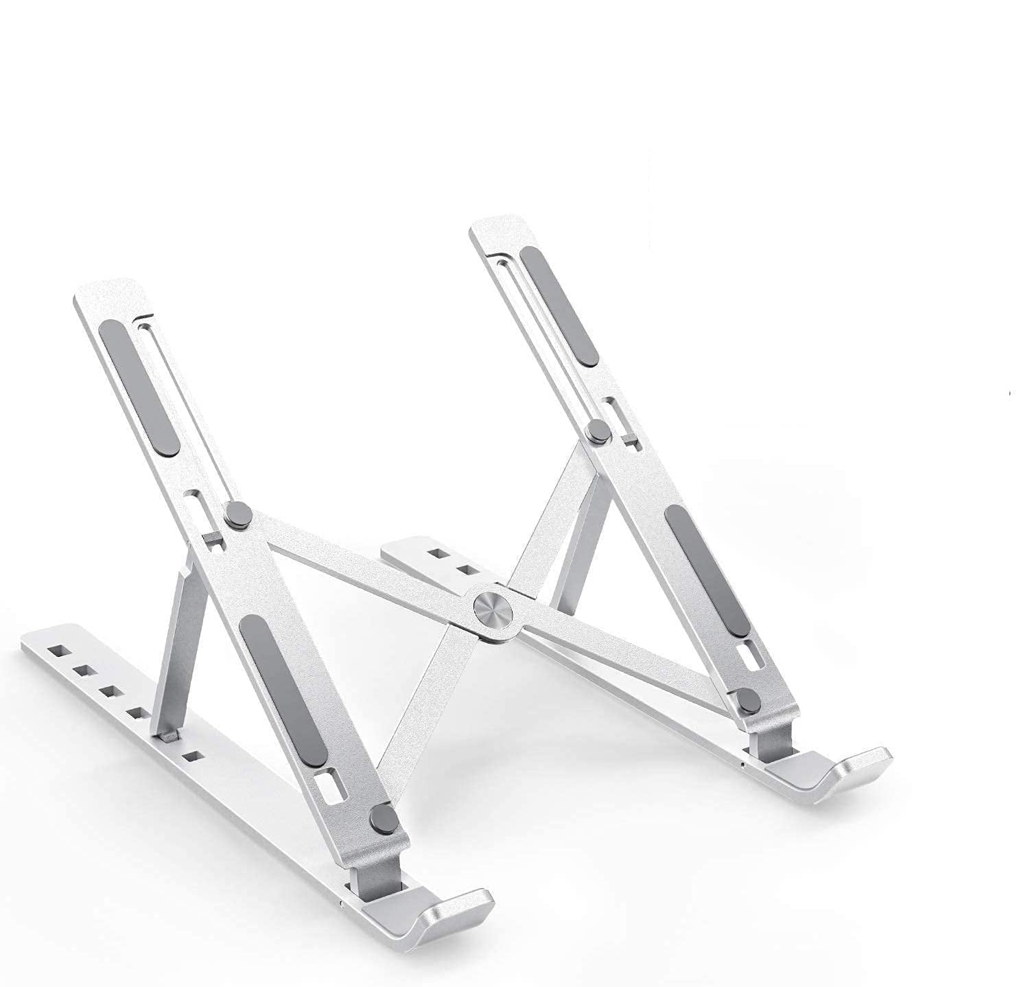 sayyes Angle Aluminum Laptop Stand Pack of 1 Ergonomic Foldable Riser ...
