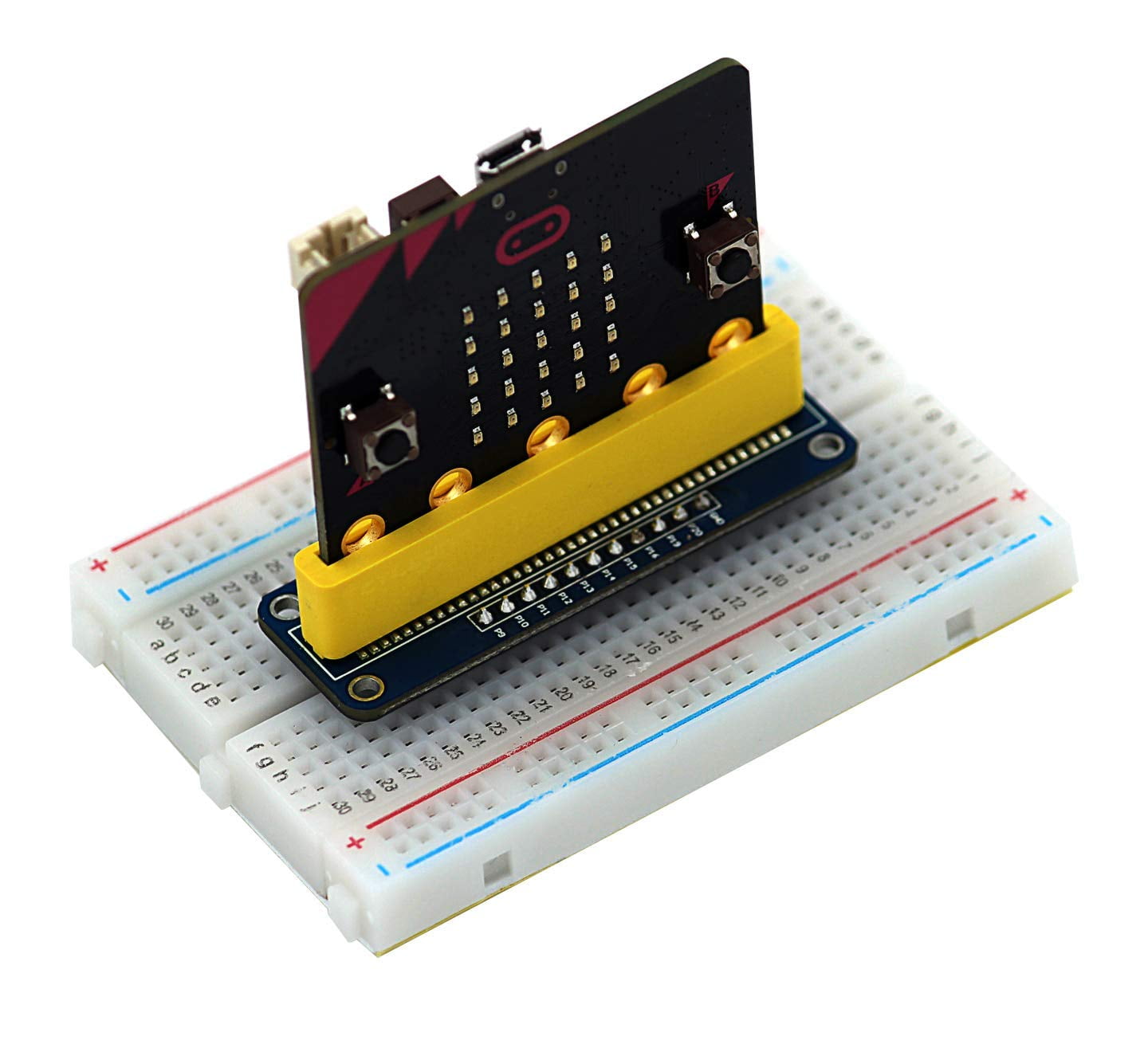 sb components Breadboard Breakout SSF20 for BBC Micro:bit Development Expansion Board Module ...