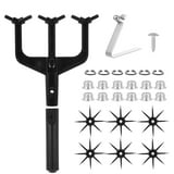 scarifier,With Tines 2-in-1 Soil Scarifier Rotary Tool Tines 2-in-1 ...