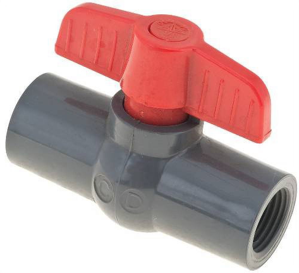 sch 80 pvc ball valve threaded 1 in. - Walmart.com