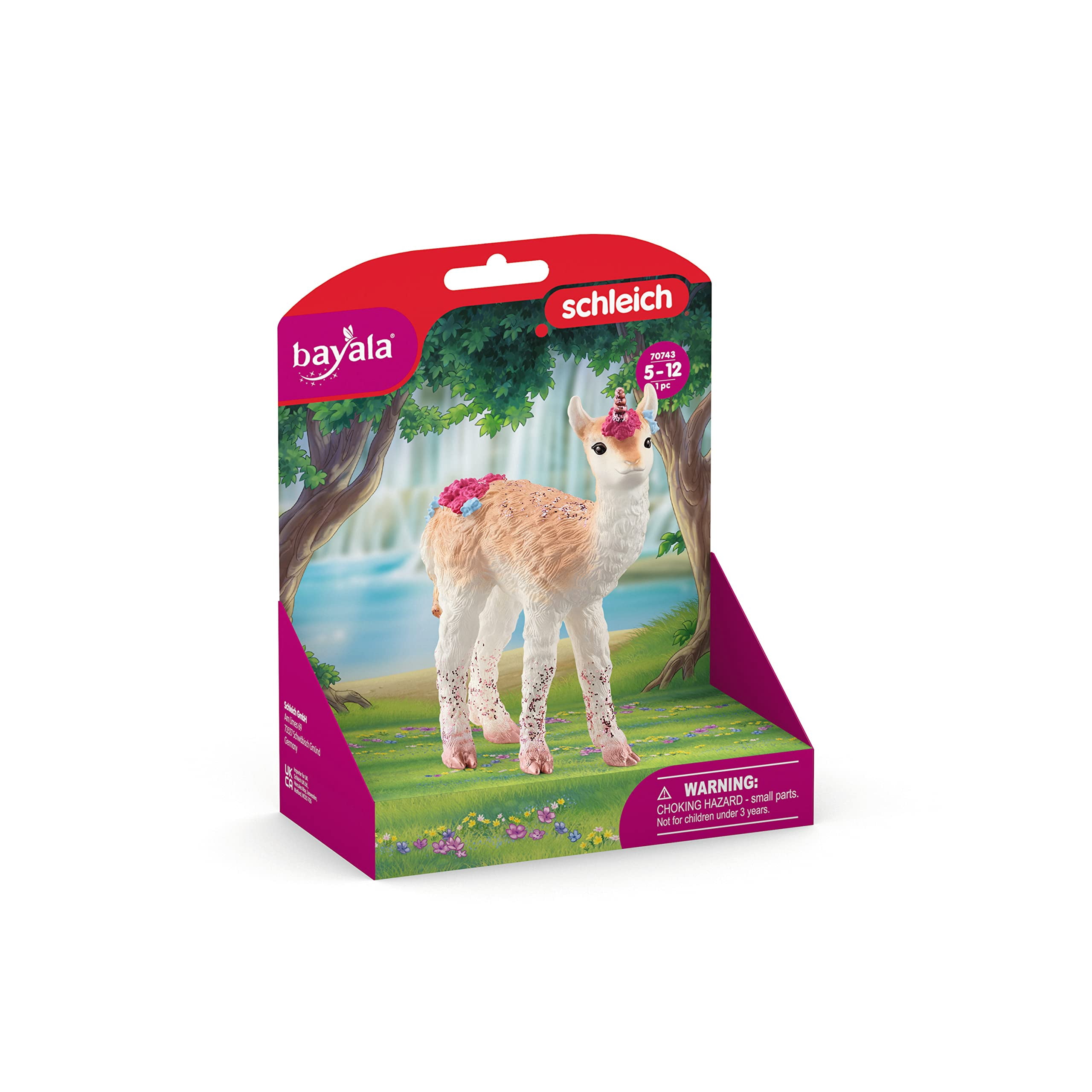 schleich 70743 Lama Einhorn, ab 5 Jahren, BAYALA - Spielfigur, 6 x 4 x ...