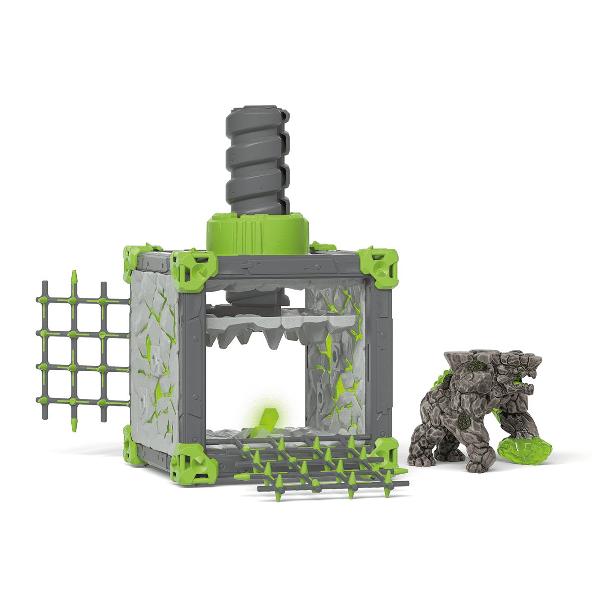 Schleich Eldrador Creatures - 28 PC BattleCave Stone Smasher Playset ...