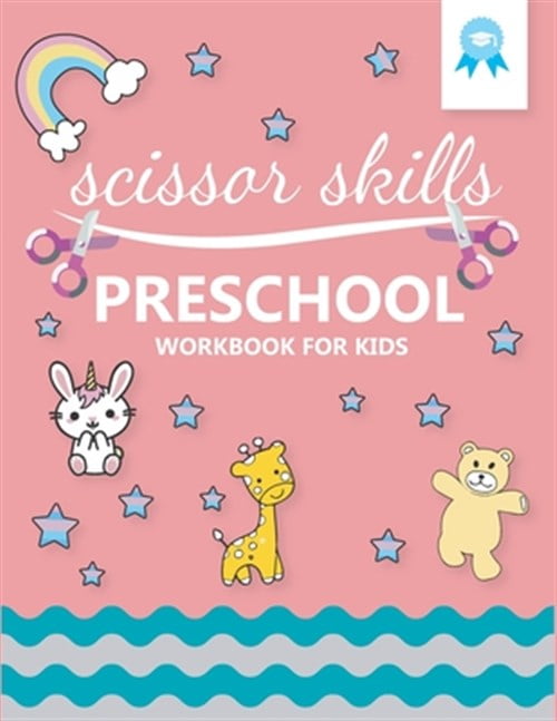 Pre-Owned scissor skills preschool workbook for kids: My First Cutting ...