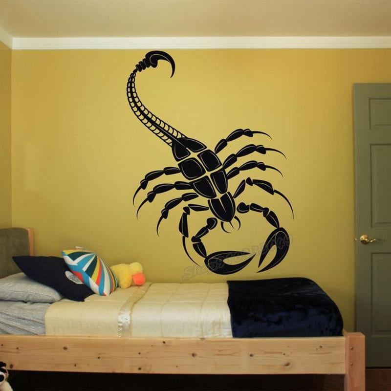 scorpion Wall Decal Animal Decals Pride Animal scorpion Wall Sticker ...