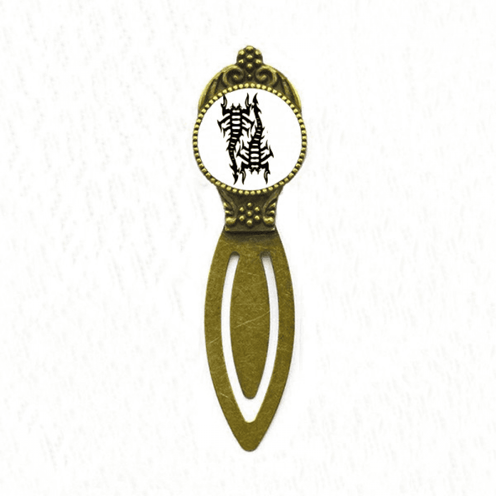 scorpion natural insect pai bookmark retro office label page marker ...