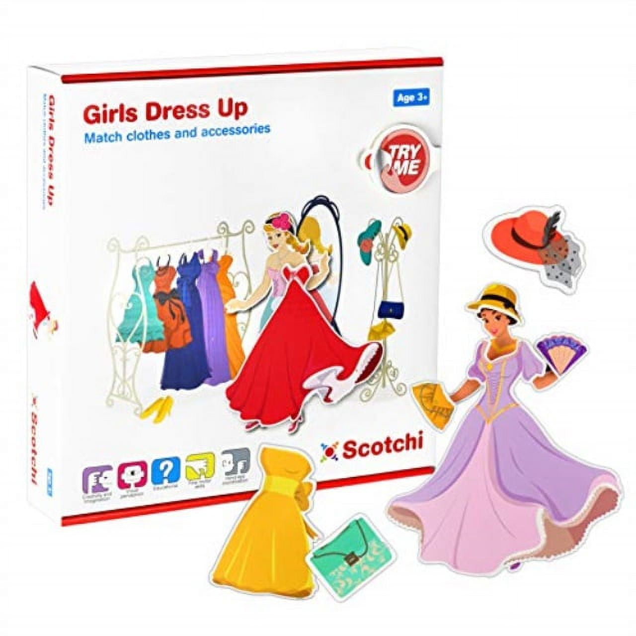 scotchi by happy kidz girls dress up kids game - Walmart.com
