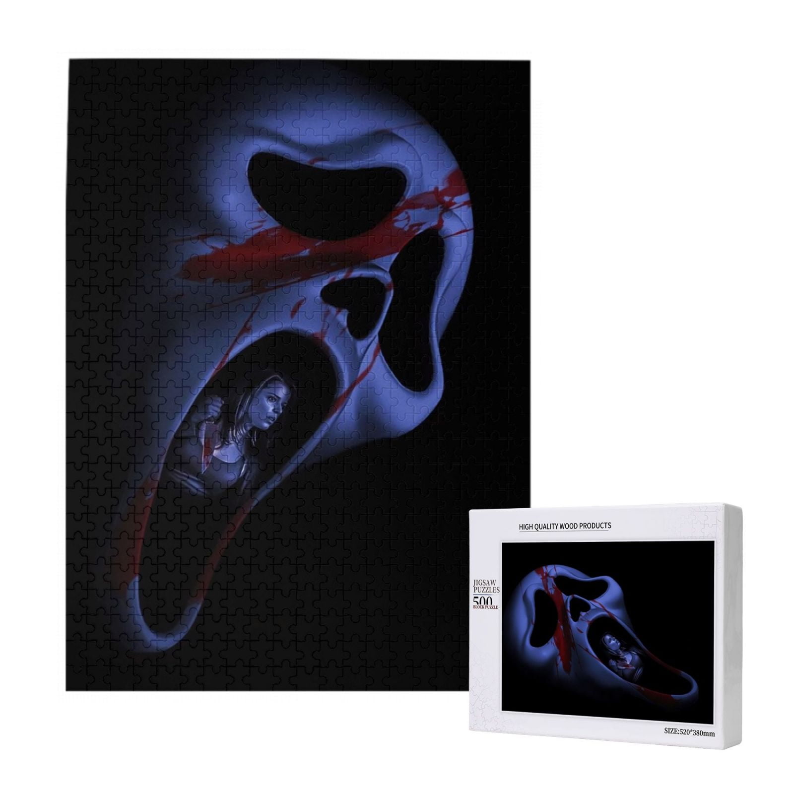scream Jigsaw Puzzle Interactive Brain Teaser Board Game for Adults ...