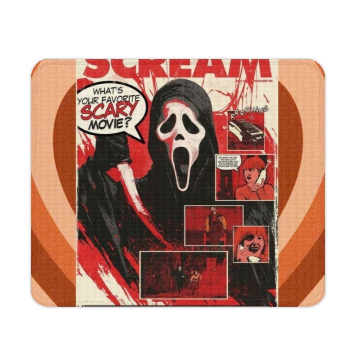 scream terror12*10in Genshin Impact Comfortable Mouse Pad Gaming Mouse ...