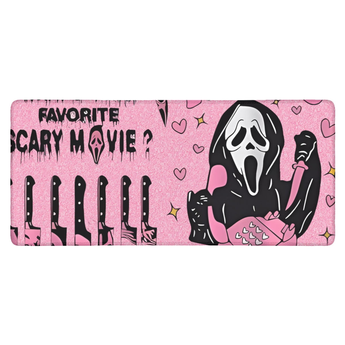 scream terror35*16in Genshin Impact Comfortable Mouse Pad Gaming Mouse ...