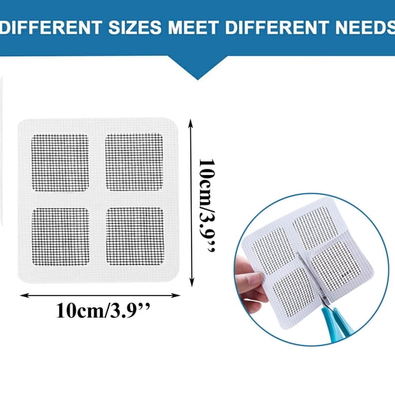 screen door mesh repair kit 9PC Repatching Stickers Adhesive Screen ...