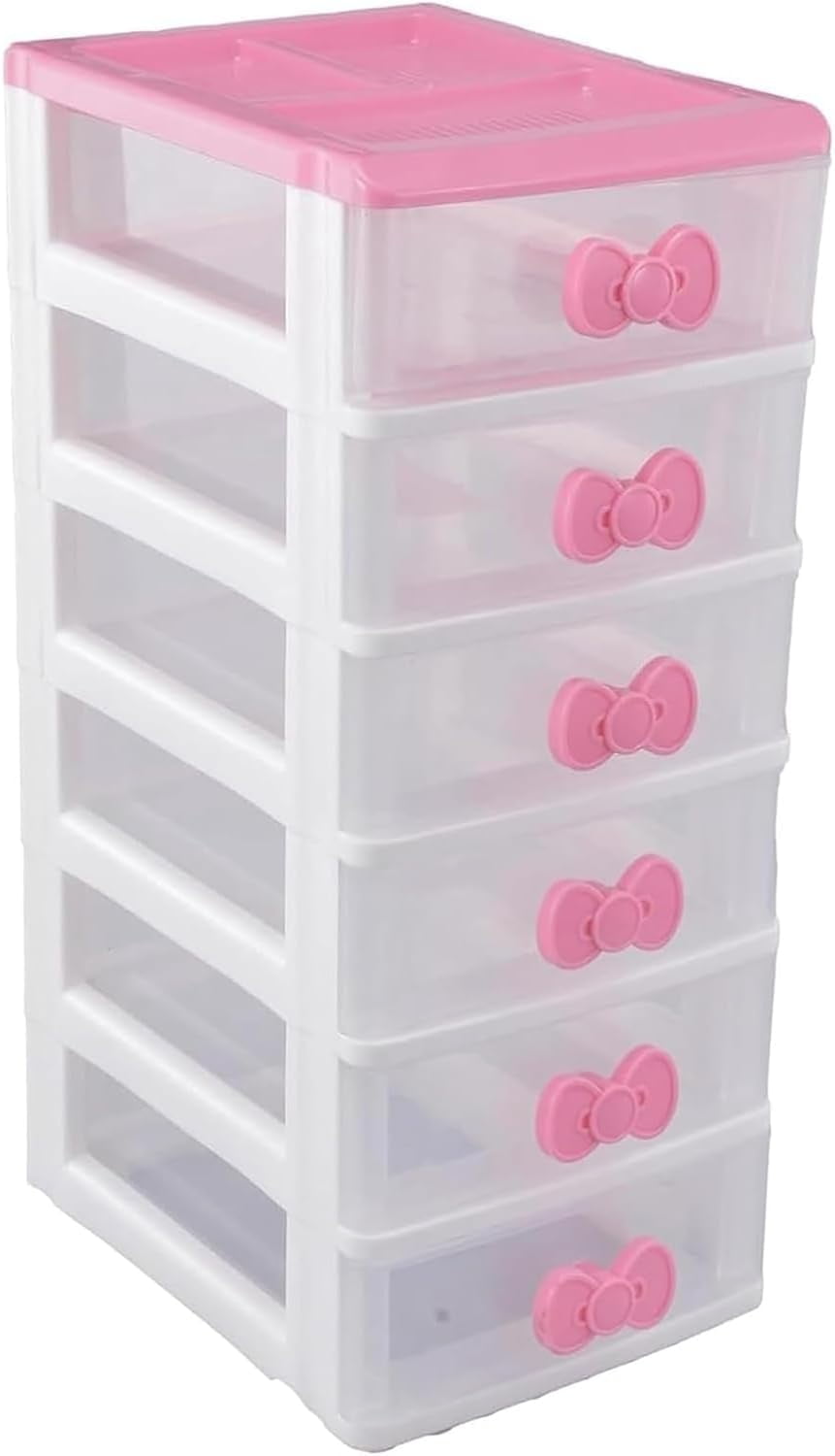 sdajshdw Multi-layers Plastic Storage Cute Locker Decor Mini Drawer ...