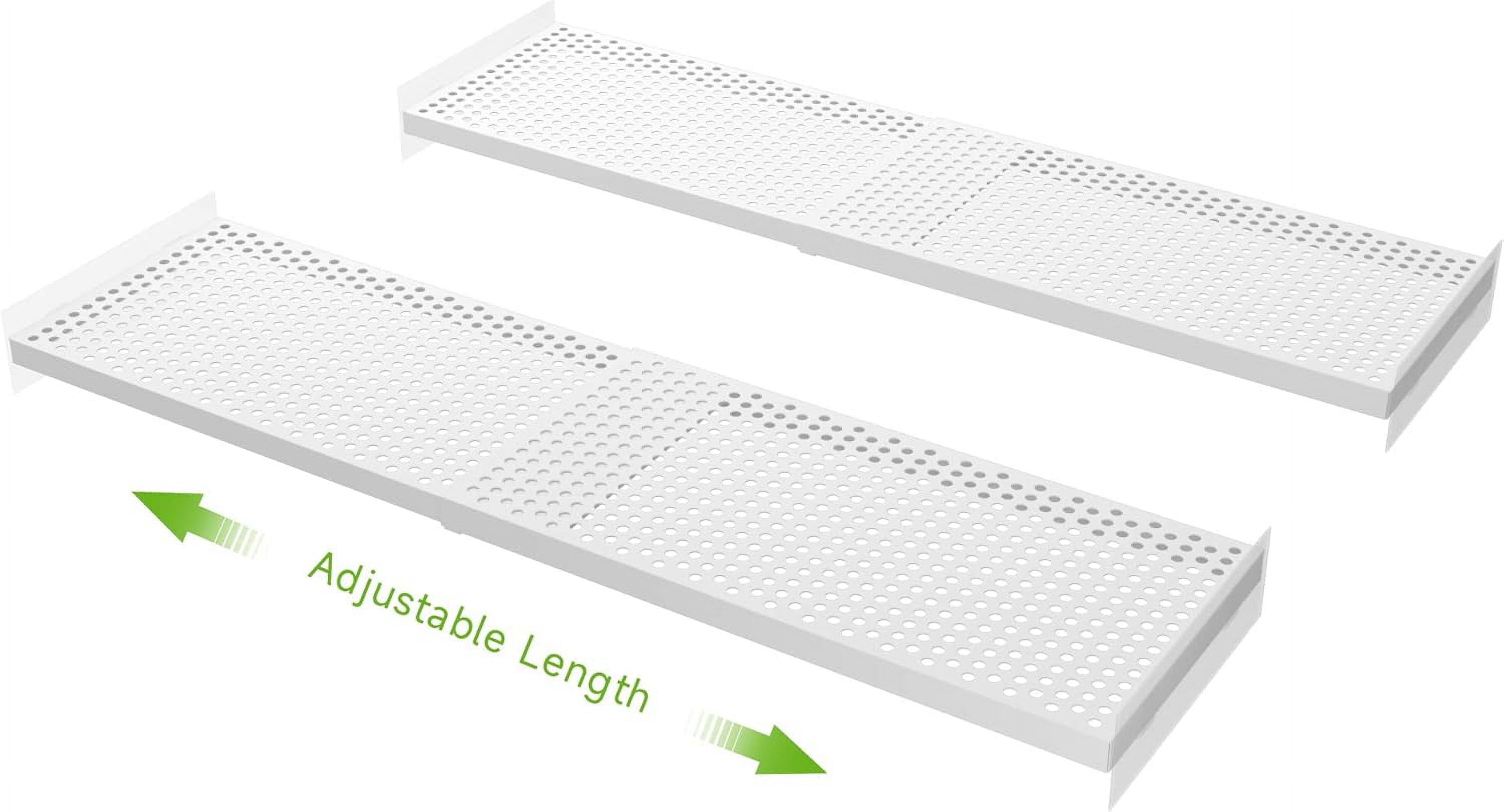 sdecl JKLCH LTKIF Expandable Closet Shelf Organizer Adjustable Shelves ...