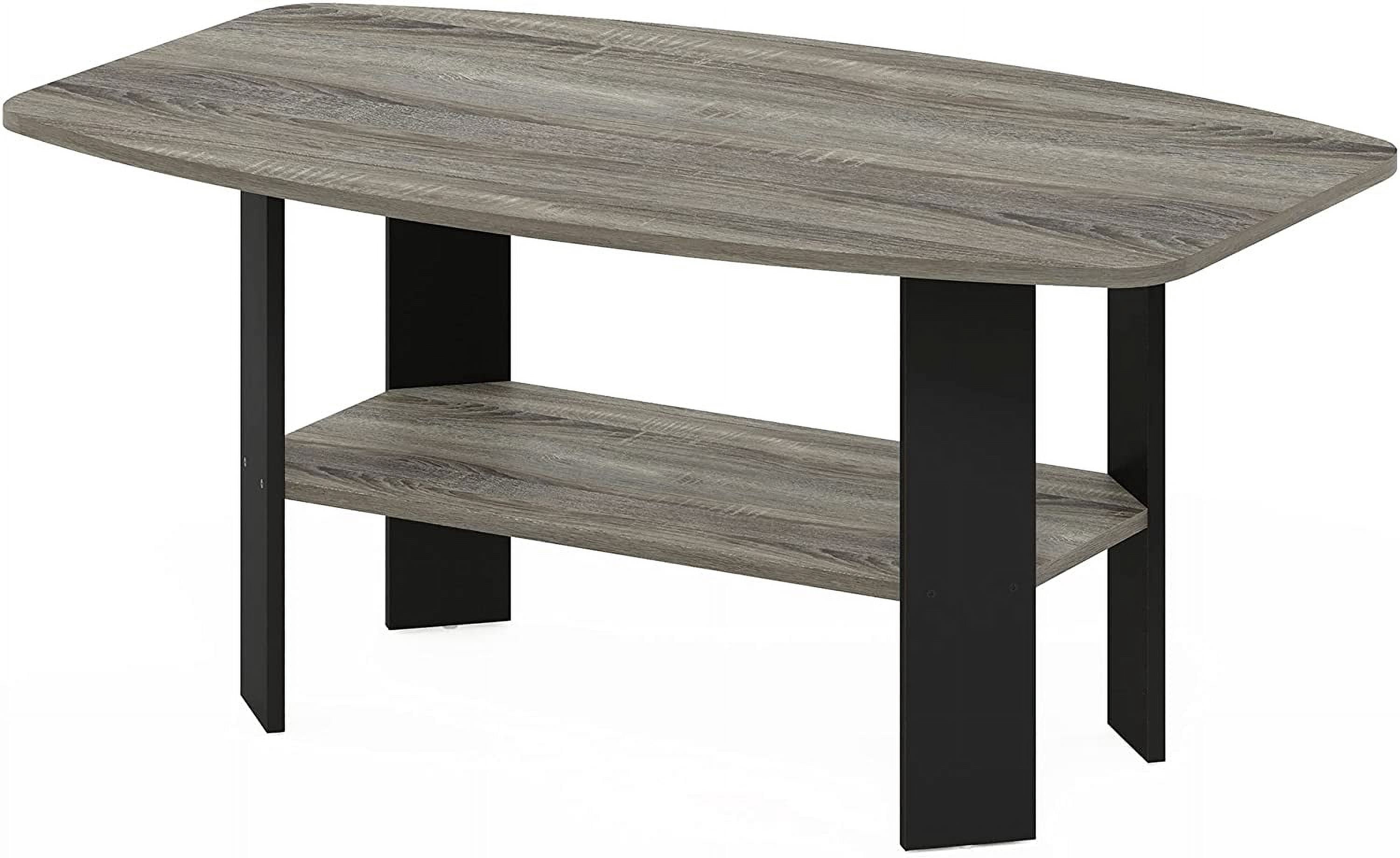 sdecl Simple Design Coffee Table Dark Brown - Walmart.com