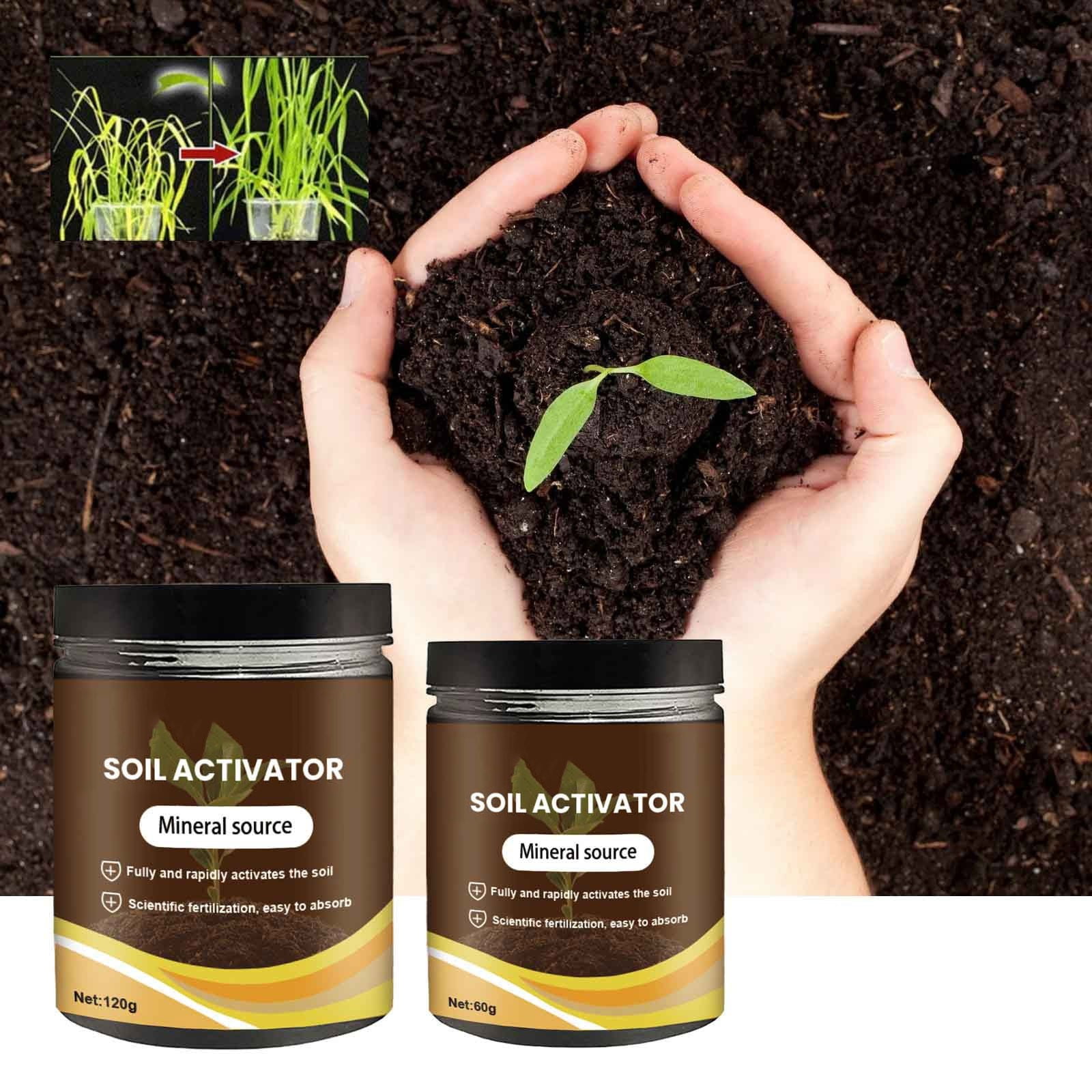 sdhkgrrt 2Pcs Soil Conditioner Loosener, Soil Activator For Compacted ...