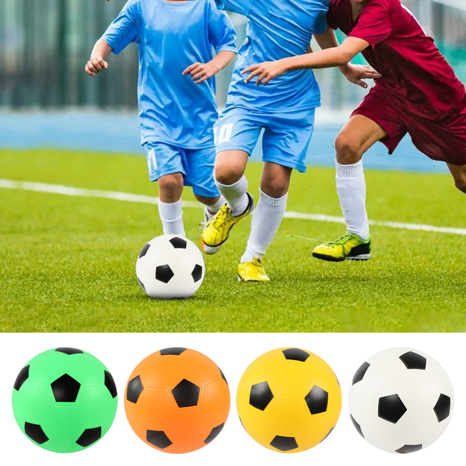 sdhkgrrt 4Pcs Silent Indoor Soccer Ball, Silent Soccer Ball ForKids ...