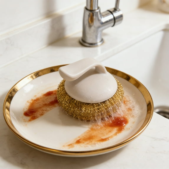 sdhkgrrt under $5 Pot Scrubber Brush, Pot Scrubber, Kitchen Cleaning ...