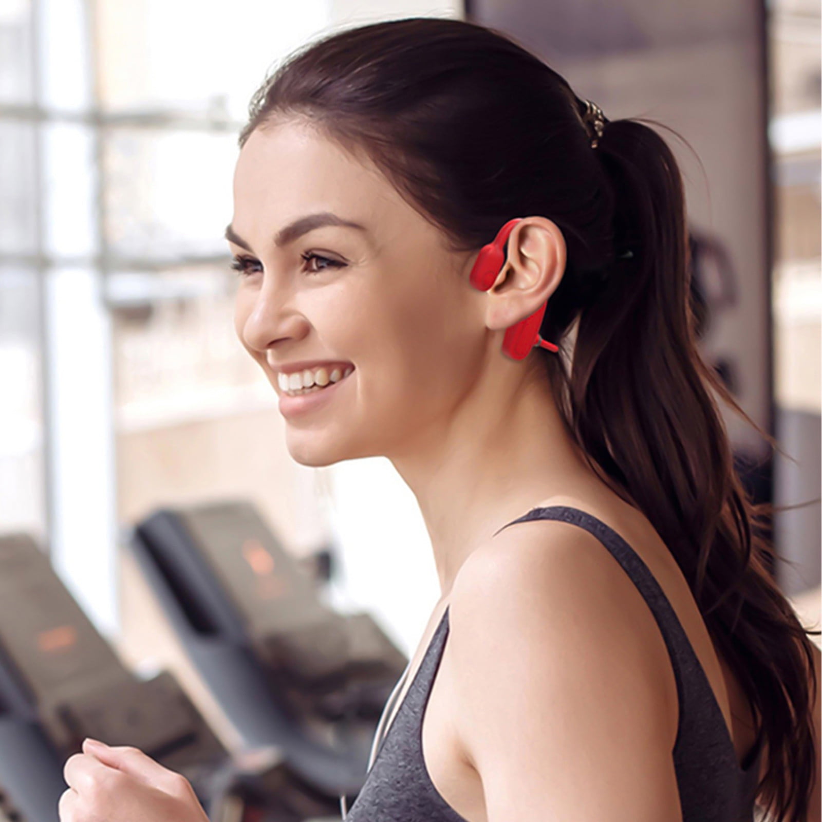 sdhkgrrt Bluetooth Headphones,Open Ear Headphones Bluetooth 5.0 Sport ...