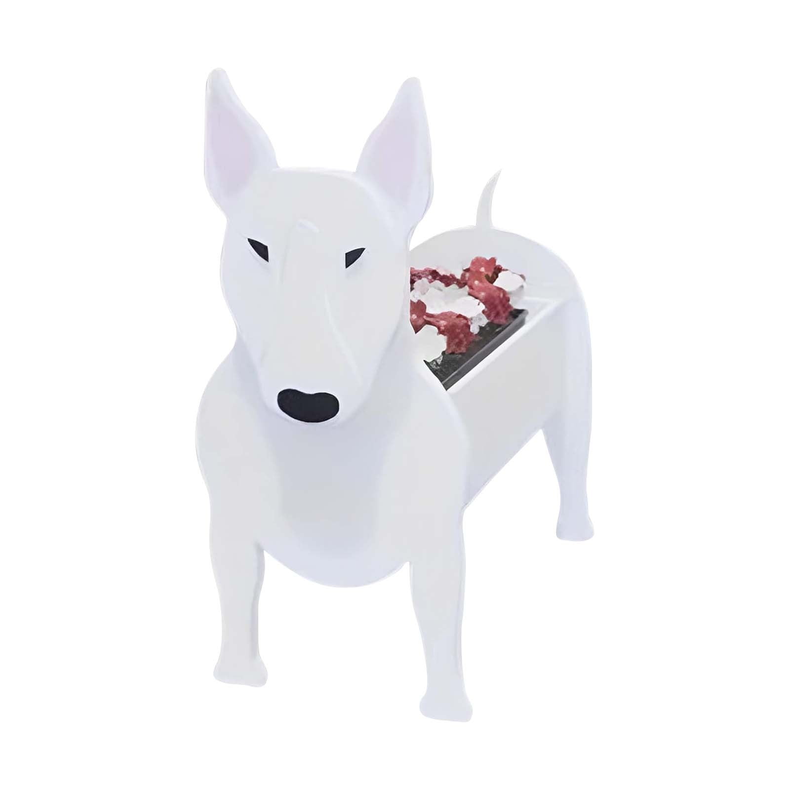 sdhkgrrt Dog Shaped Flower Pot, Dog Planter, Cute PVC Dog Shaped Flower ...