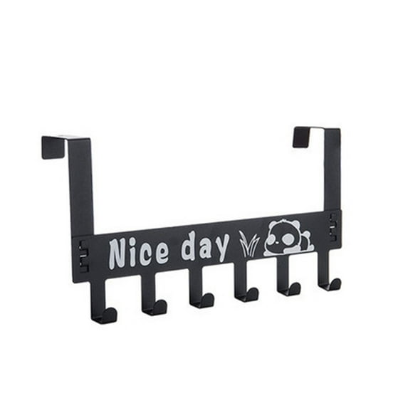 sdhkgrrt Over The Door Hook Rack, Space Saving Over The Door Hooks ...