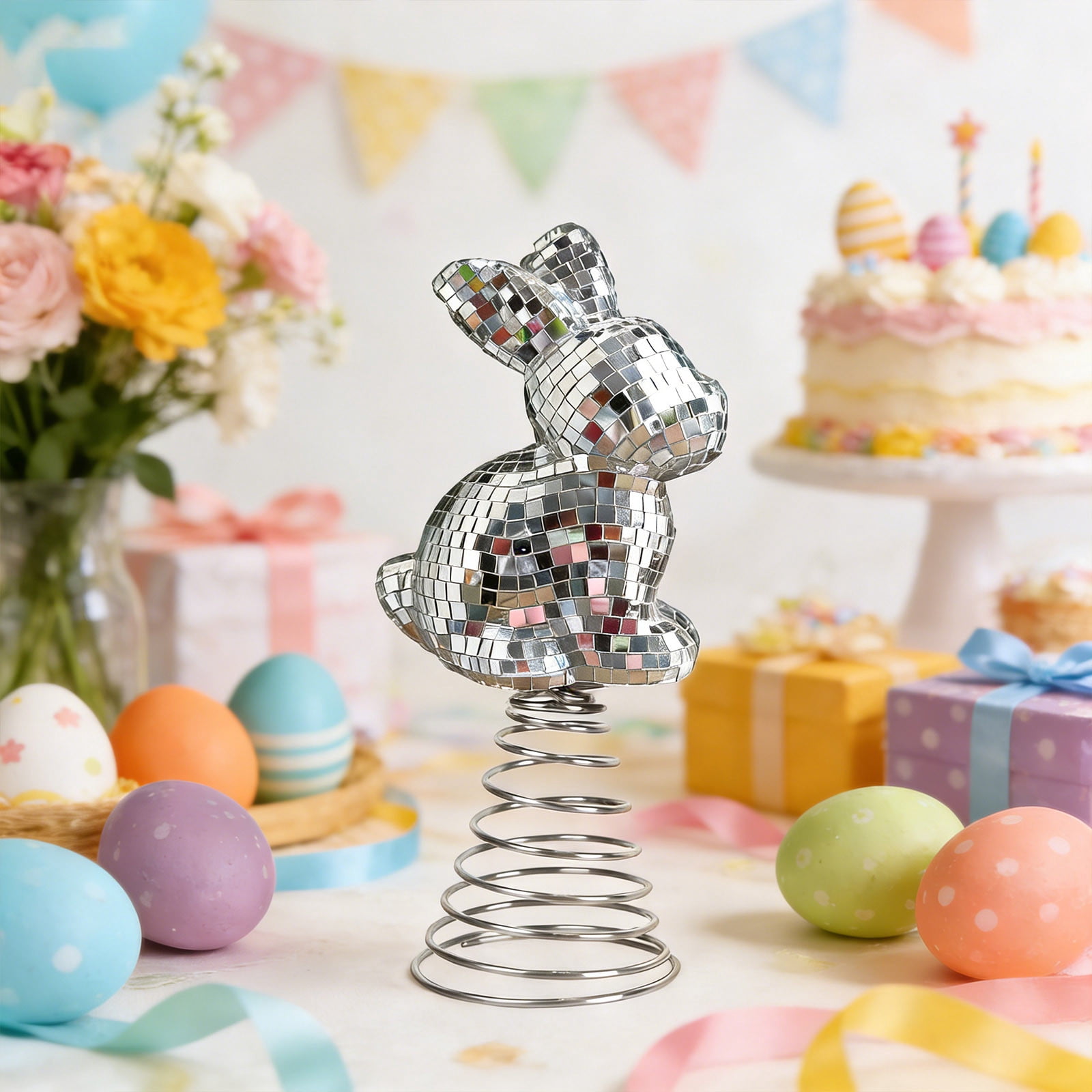 sdhkgrrt Easter Bunny Tree Topper, Easter Tree Topper, Bunny Tree ...