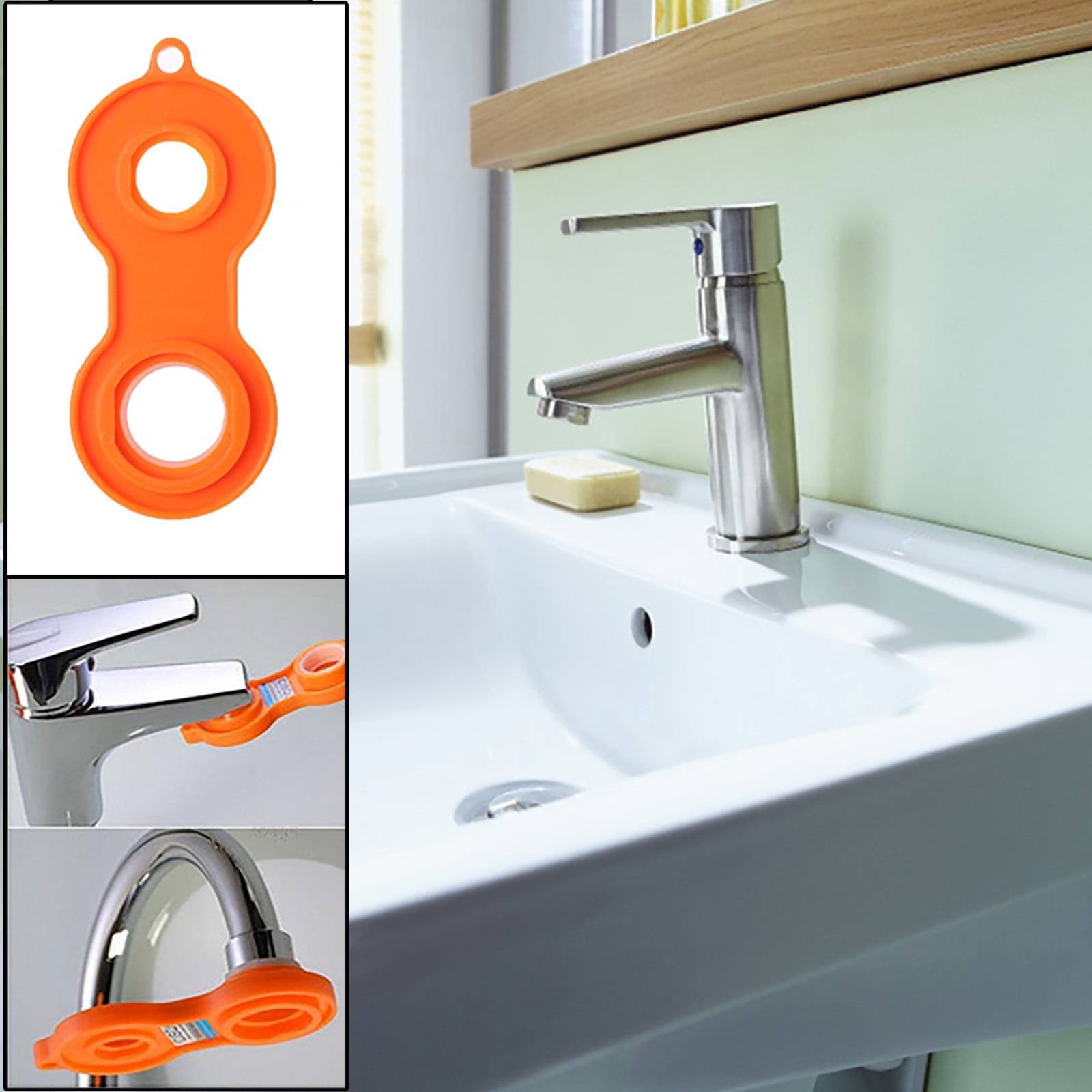 sdhkgrrt Faucet Wrench, Bubbler Wrench, Faucet Aerator Tool for ...