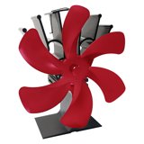 sdhkgrrt Heat Powered Stove Fan, Heat Powered Wood Stove Fan, Eco ...