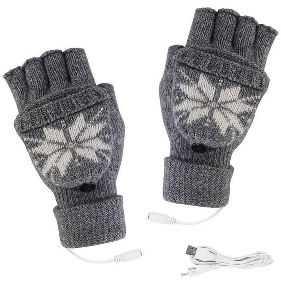 sdhkgrrt Heated Gloves, Heated Gloves, Rechargeable Warm Gloves ...