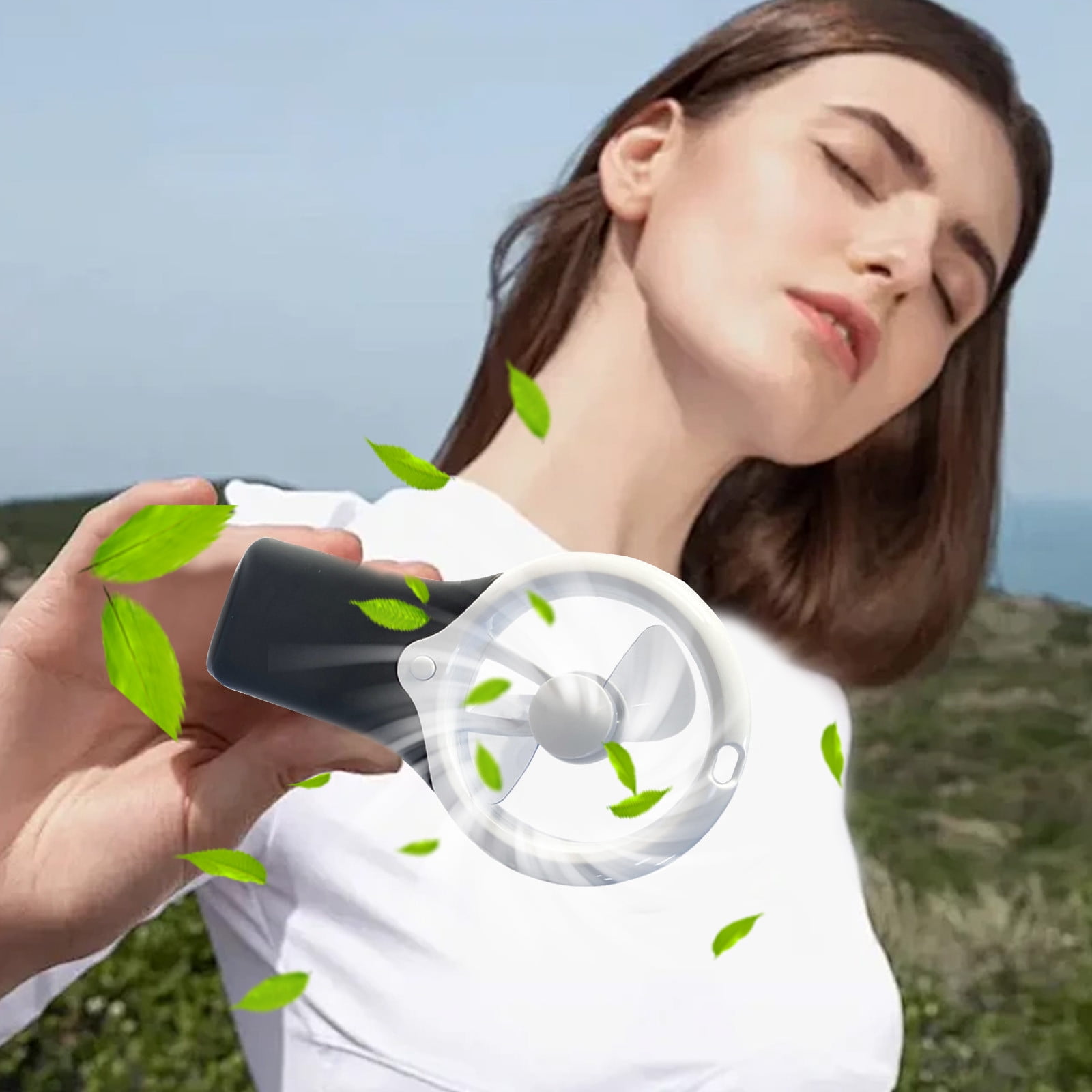 sdhkgrrt Mini Fan Portable,Mini Portable Fan Silent Powerful Handheld ...