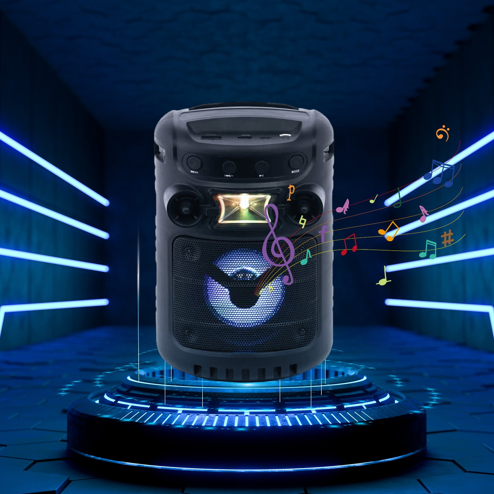 sdhkgrrt Portable Speaker,Bluetooth Speaker, Outdoor Portable Stereo ...