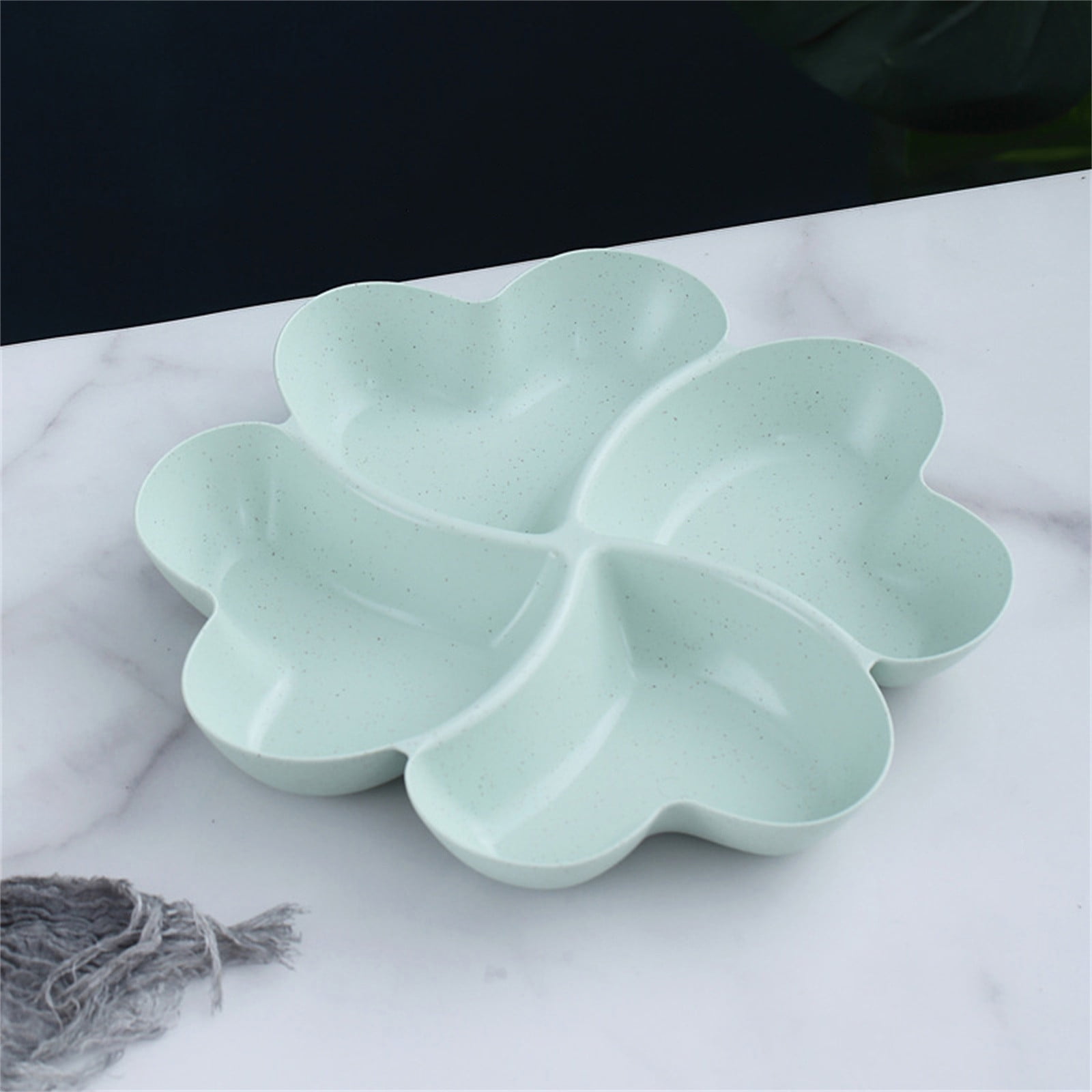 sdhkgrrt Segmented Snack Serving Tray, Segmented Snack Tray Large ...