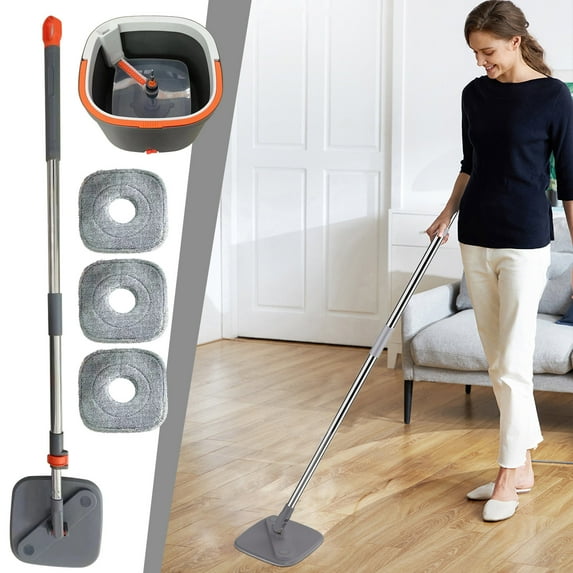 sdhkgrrt Self-Cleaning Mop, Mop Set, Self Cleaning Mop, Bucket with ...