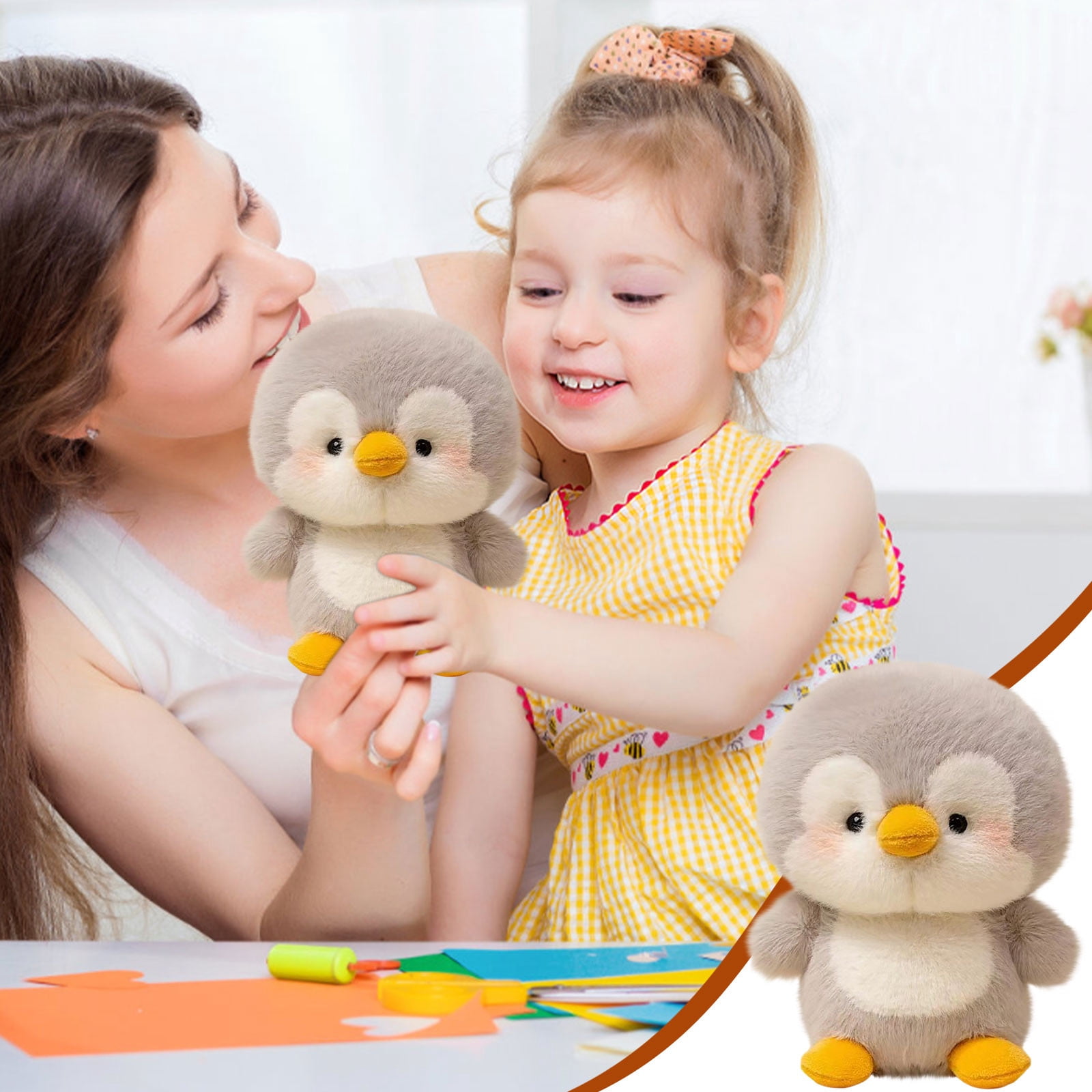 sdhkgrrt Soft Anxiety Relief Penguin, Plush Penguin Stuffed Animal ...