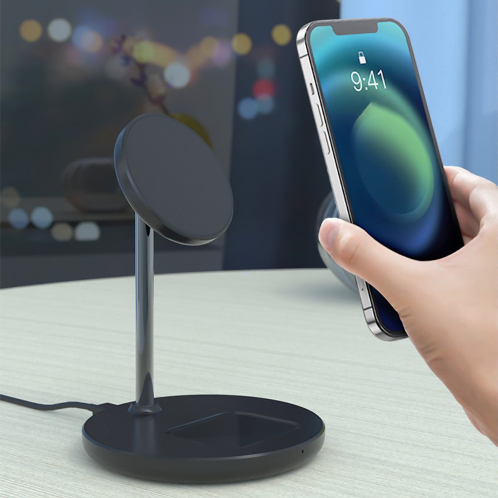 sdhkgrrt Wireless Charger,Wireless Charging Station 2 In 1 Charging ...