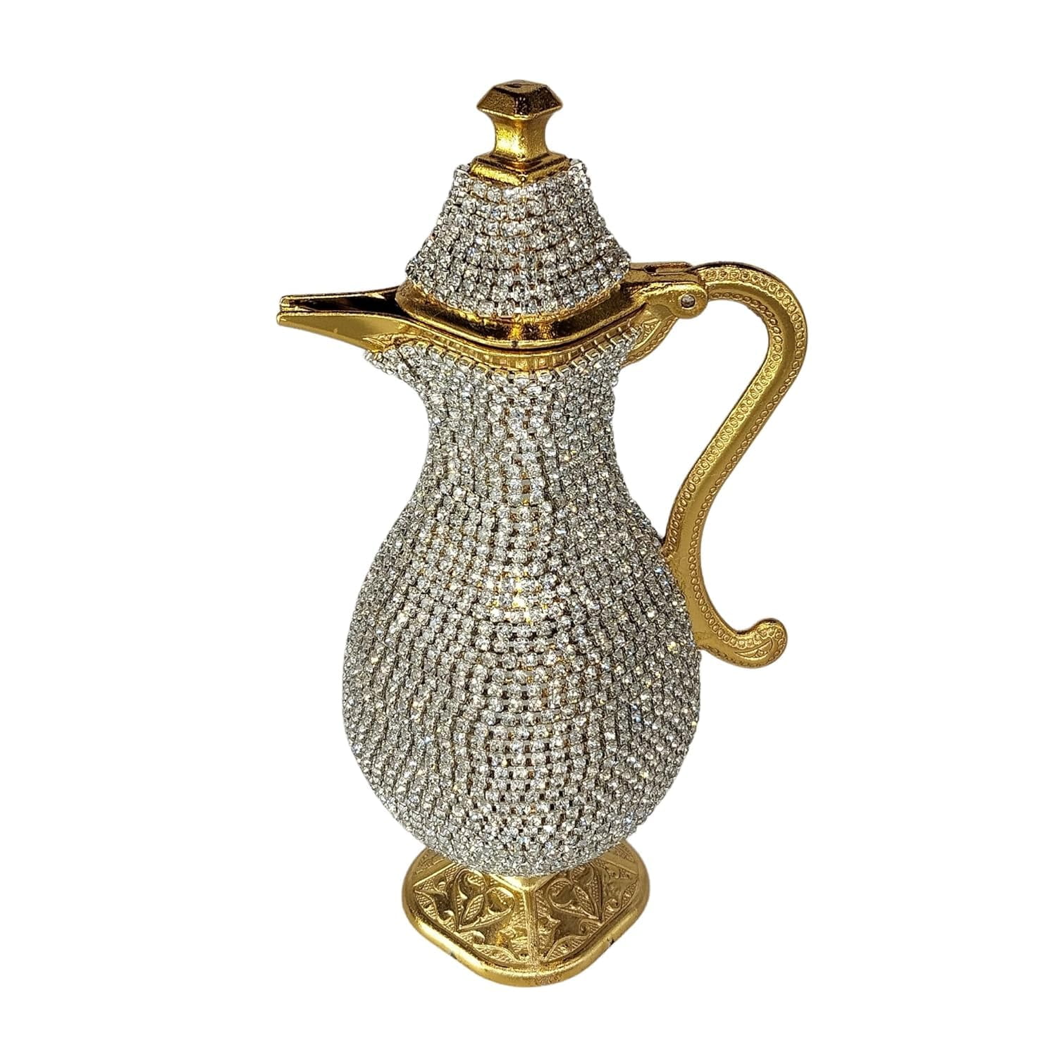 sdzhud Steel Water Bottle Pitcher with Zirconia Stones | Handmade Metal ...