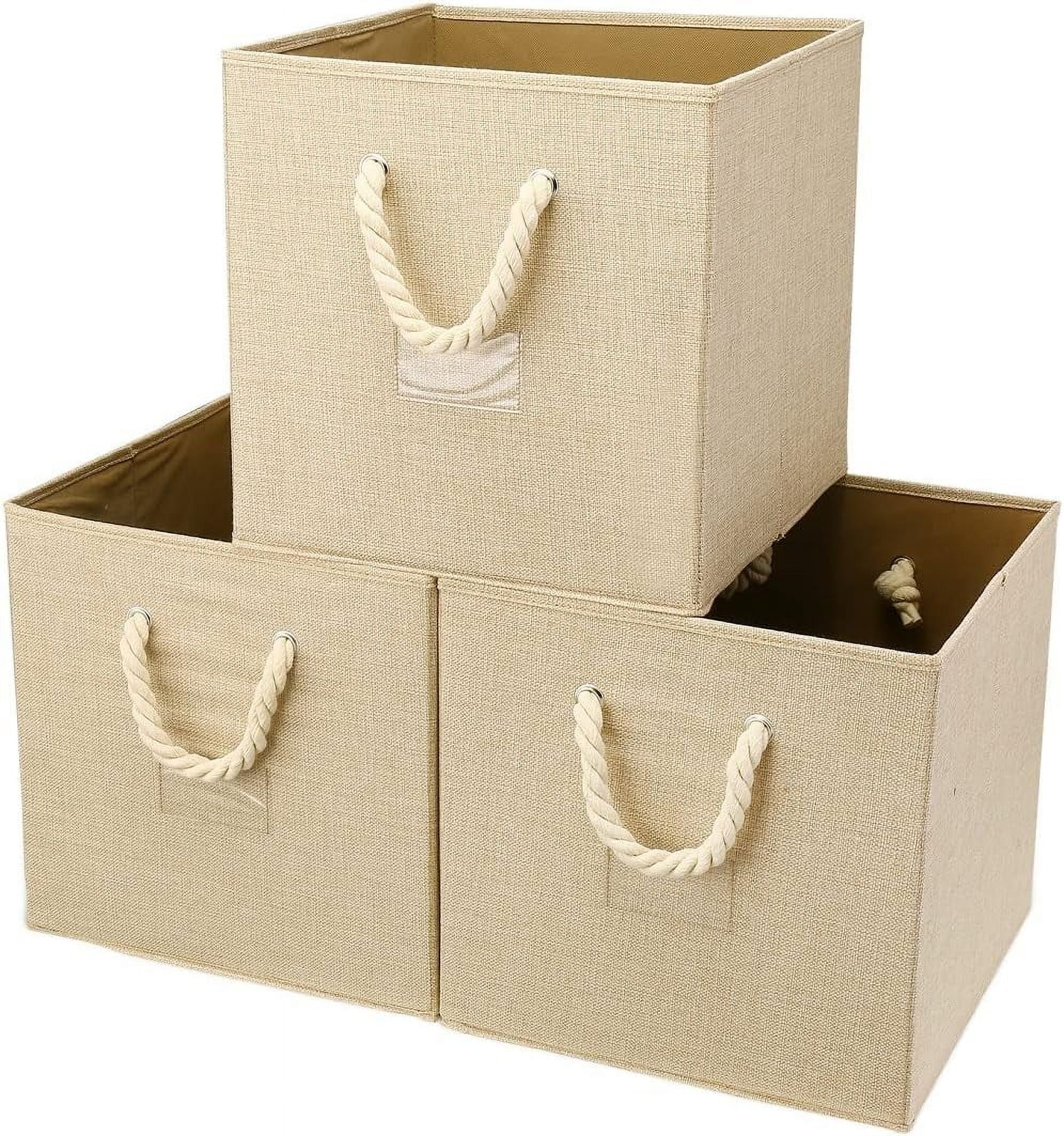 sdzifto HCOCM Cube Storage Bins 13x13x13 inch Organization Baskets ...