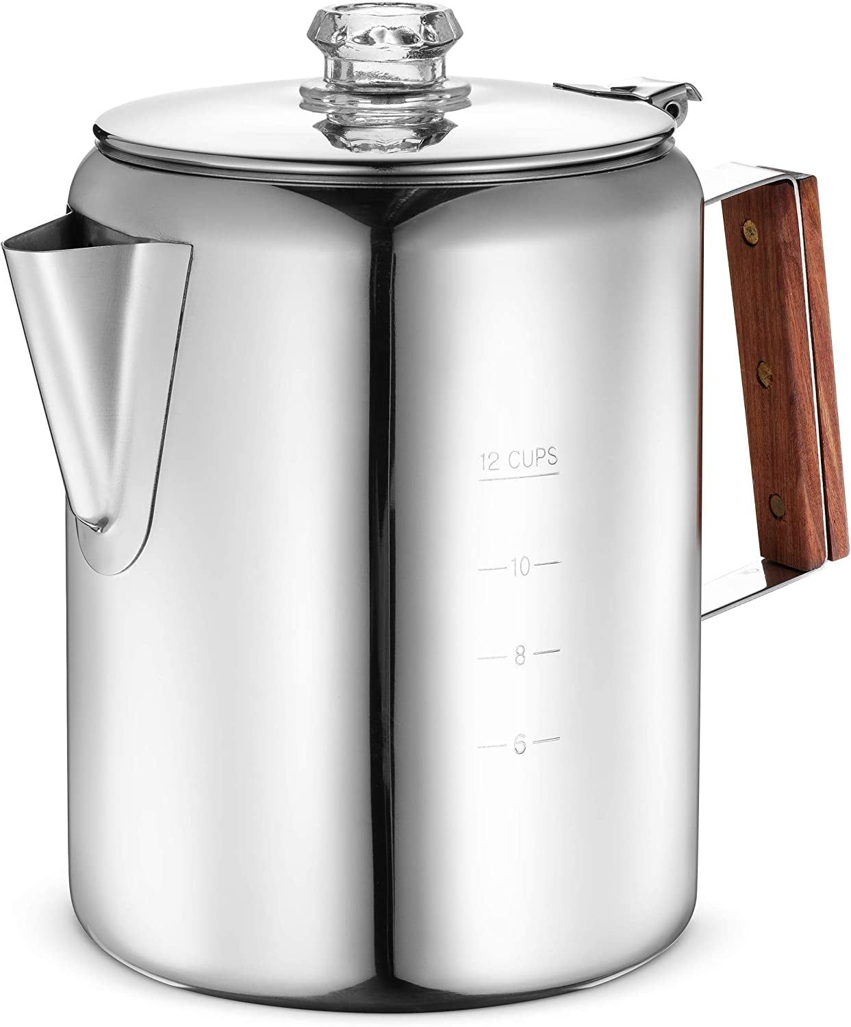 sdzkift Percolator Coffee Maker Pot - 12 Cups | Durable Stainless Steel ...