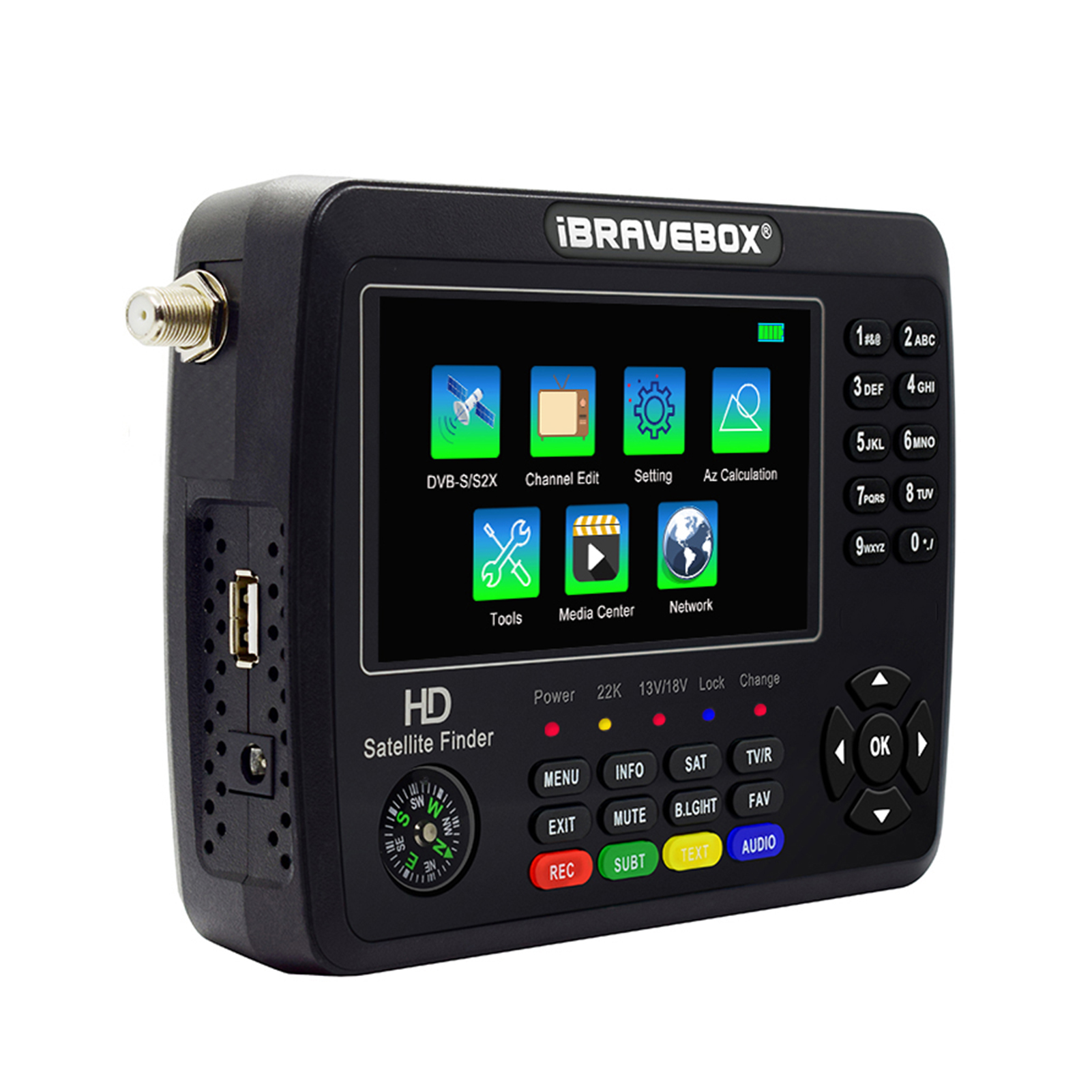 search instrument,Meter Satellite H.265 Dvb-s//s2x Handheld Meter ...