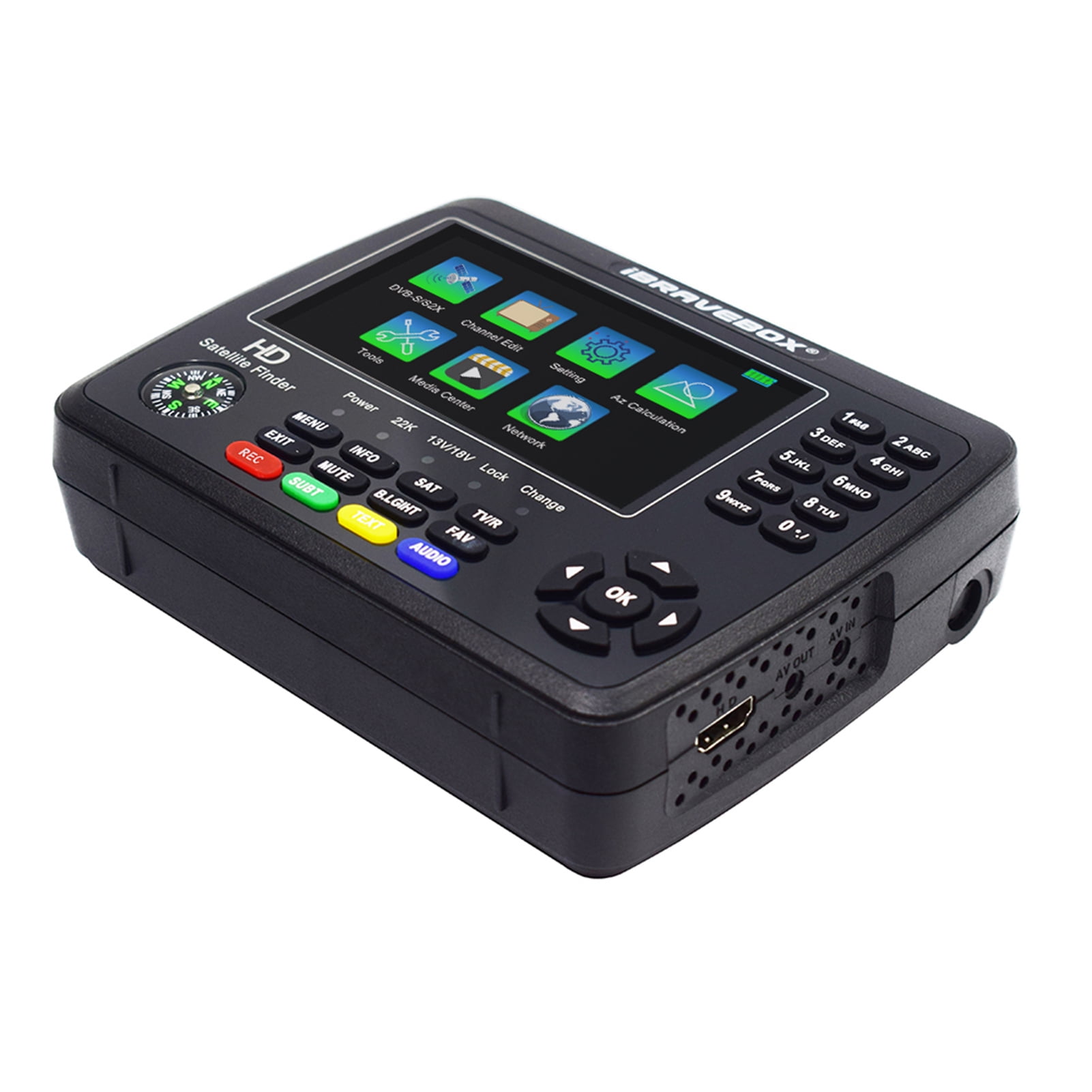 search instrument,Satellite Tv Dvb-s//s2x H.265 4.3inch Lcd 4.3inch Lcd ...