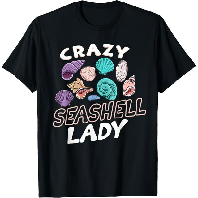 seashells shell collector shell collecting T-Shirt - Walmart.com