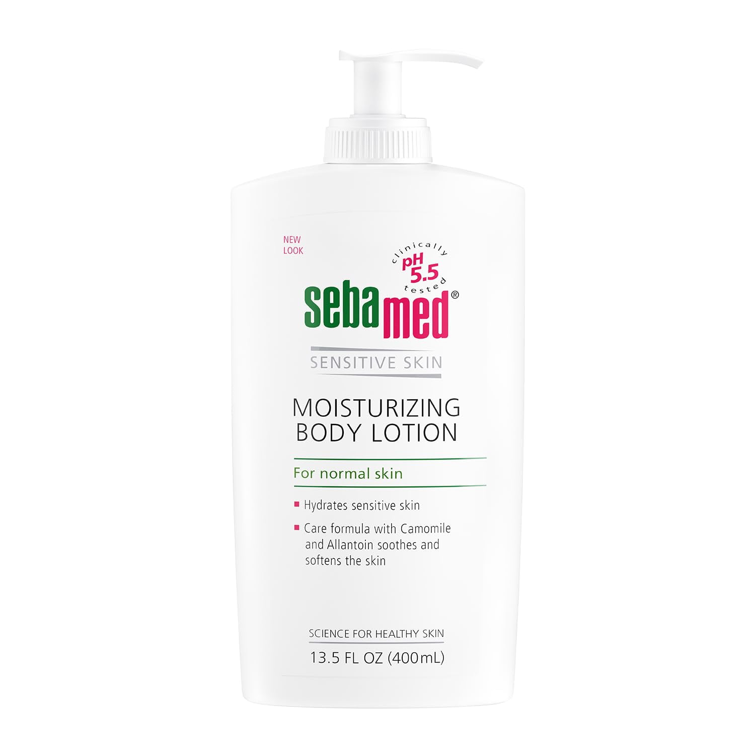 seba med Moisturizing Lotion SBF3 with Pump pH 5.5 for Sensitive Skin ...