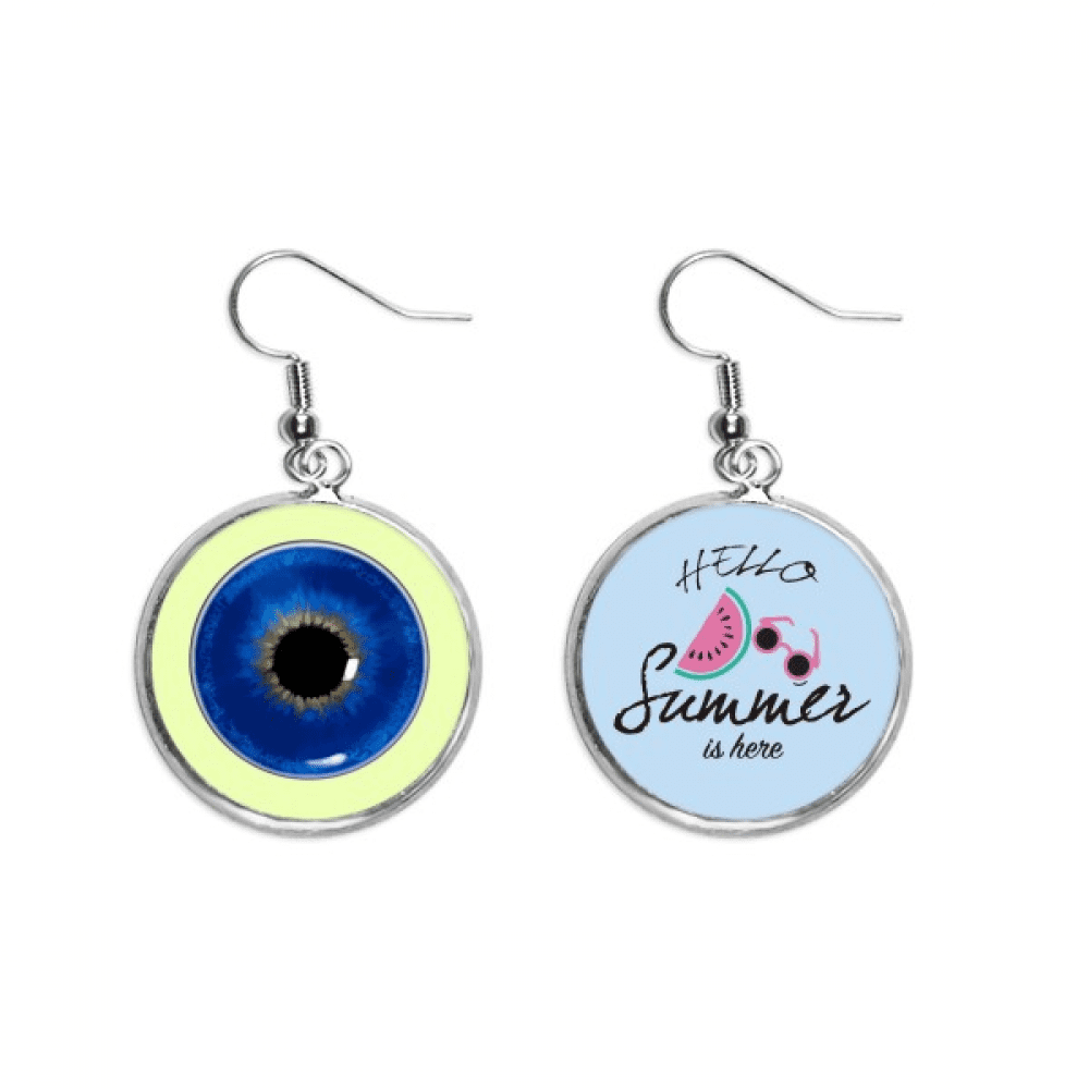 secret profound pupil eyes earring drop summer watermelon earring wear ...