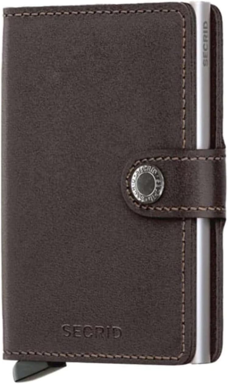 secrid(セクリッド) Men's Secrid Seacrid Mini Wallet Original Dark Brown ...