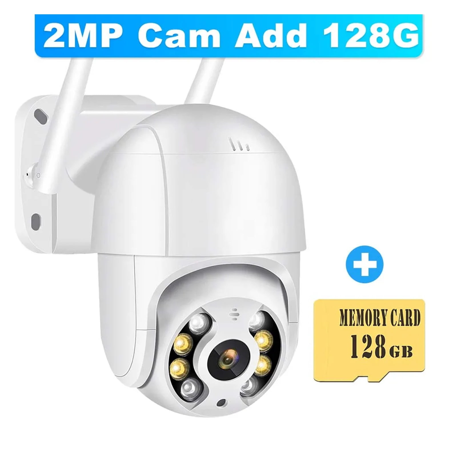 Security Camera, 15MP 8K IP Camera Three Lens Outdoor PTZ Camera 4X ...