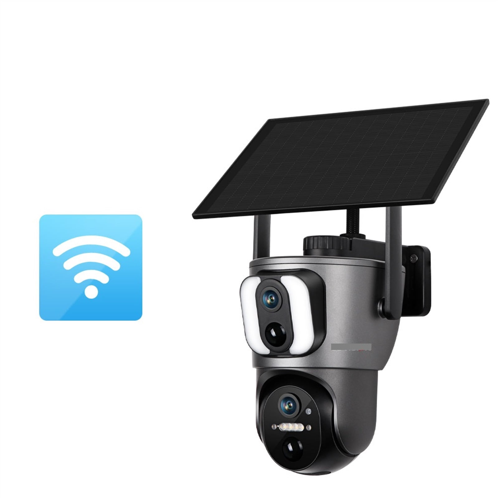 security camera， 4MP UHD Dual Screen Linkage Solar Camera Outdoor 4G ...