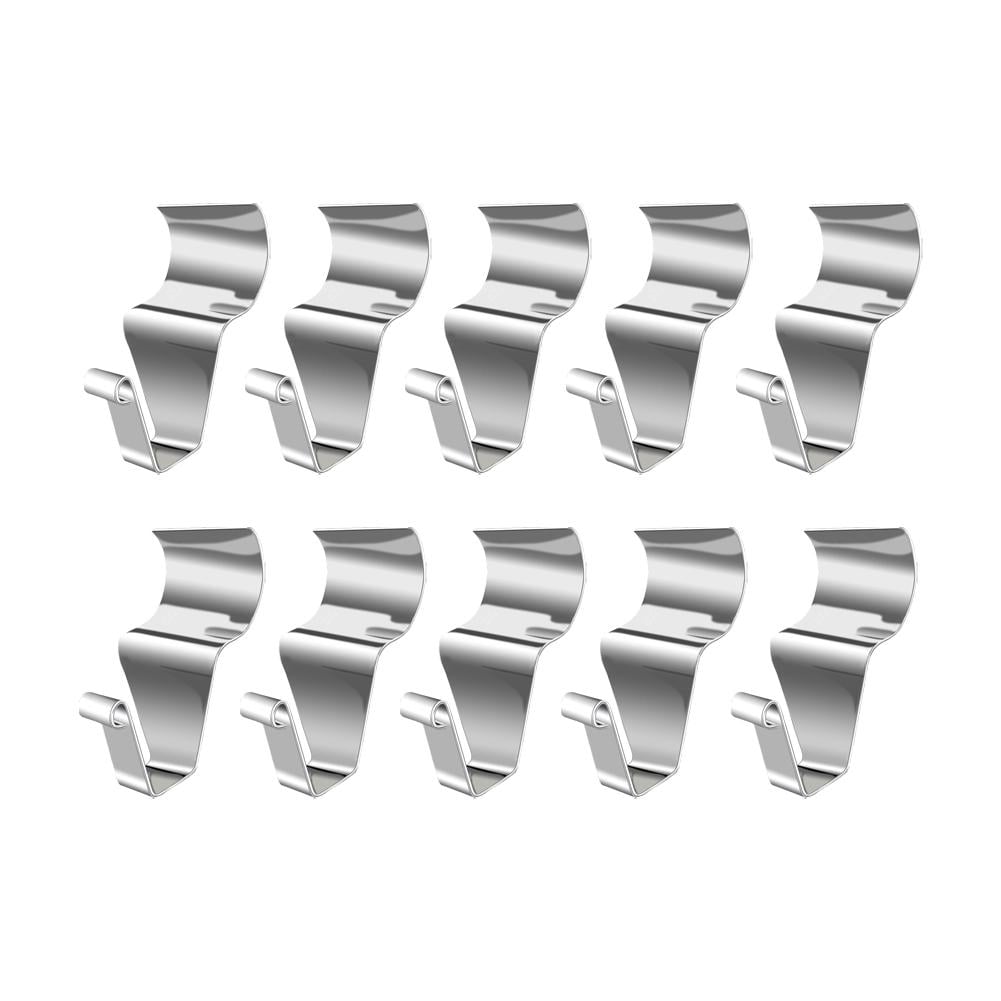 seebee 10~30pcs Stainless Steel Concealed Siding Hooks for Creative ...