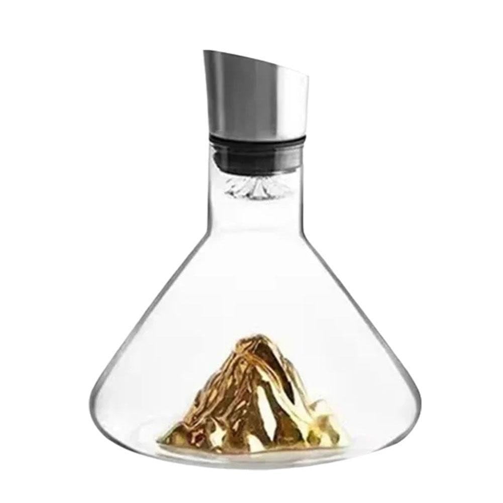 seebee Wine Decanter, 1500ml Wine Decanter, Crystal Clear Wine Decanter ...